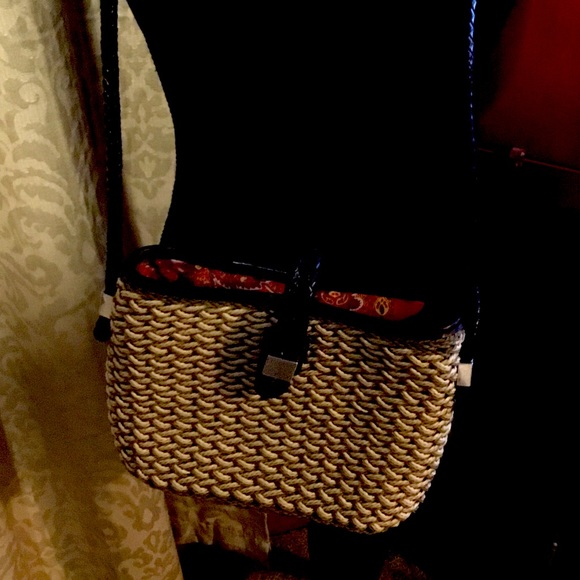 Bags | Gorgeous Brighton Basket Weave Handbag | Poshmark
